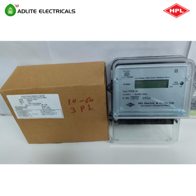 HPL Three Phase Meter: Efficient Energy Consumption Tracking
